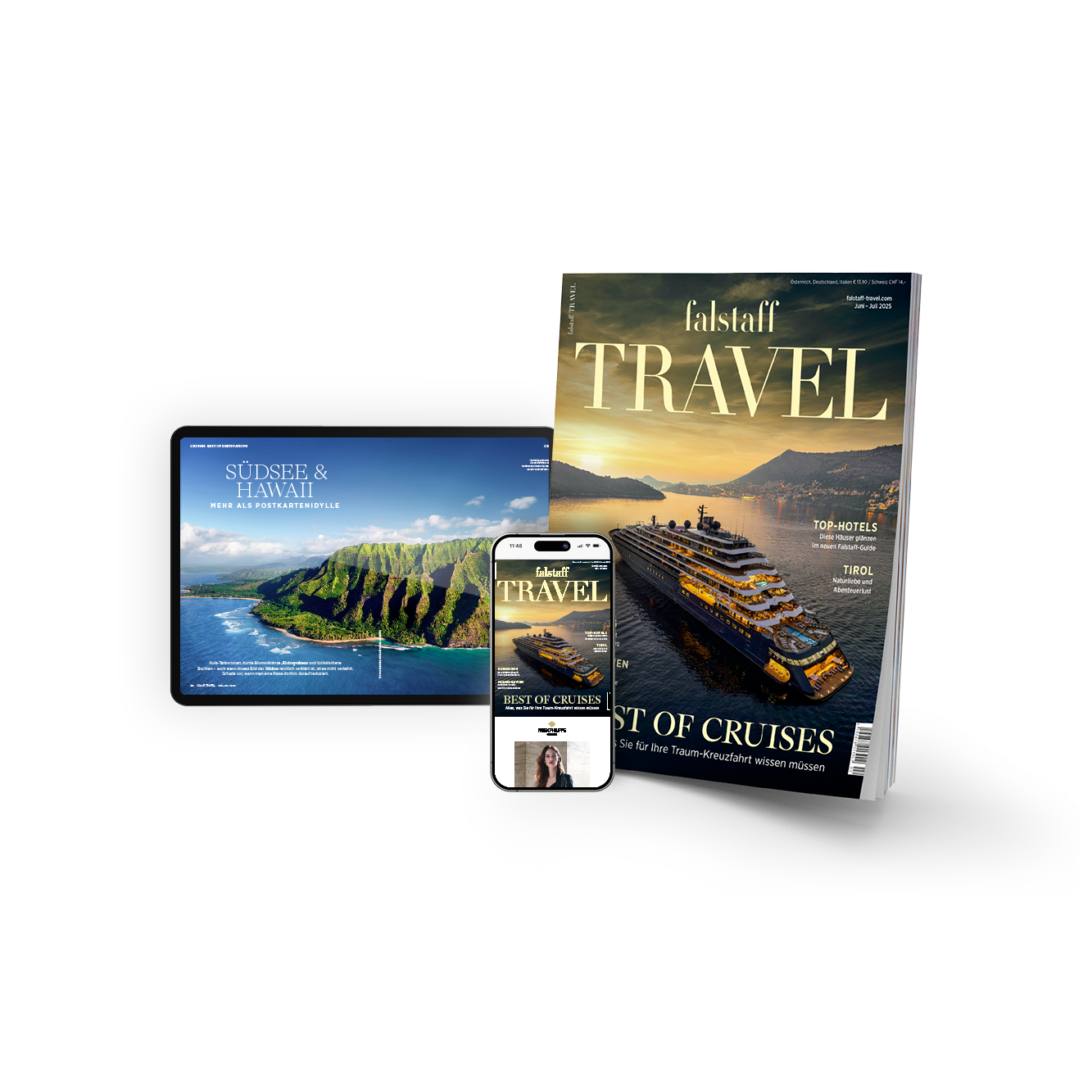 FALSTAFF TRAVEL MAGAZIN PRINT & DIGITAL – Falstaff Shop Österreich